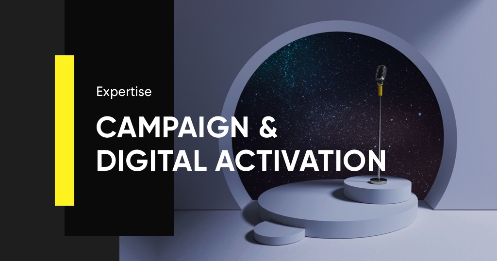 Expertise | Digital campaign and activation | Bien-Fondé Agency