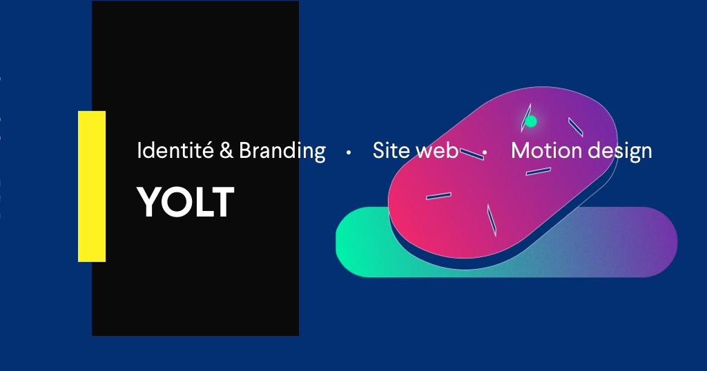Yolt | Création d'une nouvelle identité de marque & site web Fintech